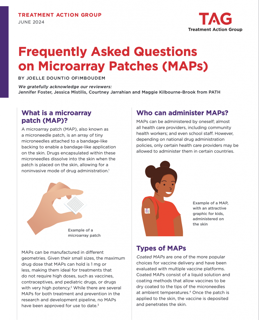 Frequently Asked Questions on Microarray Patches (MAPs) – Treatment ...