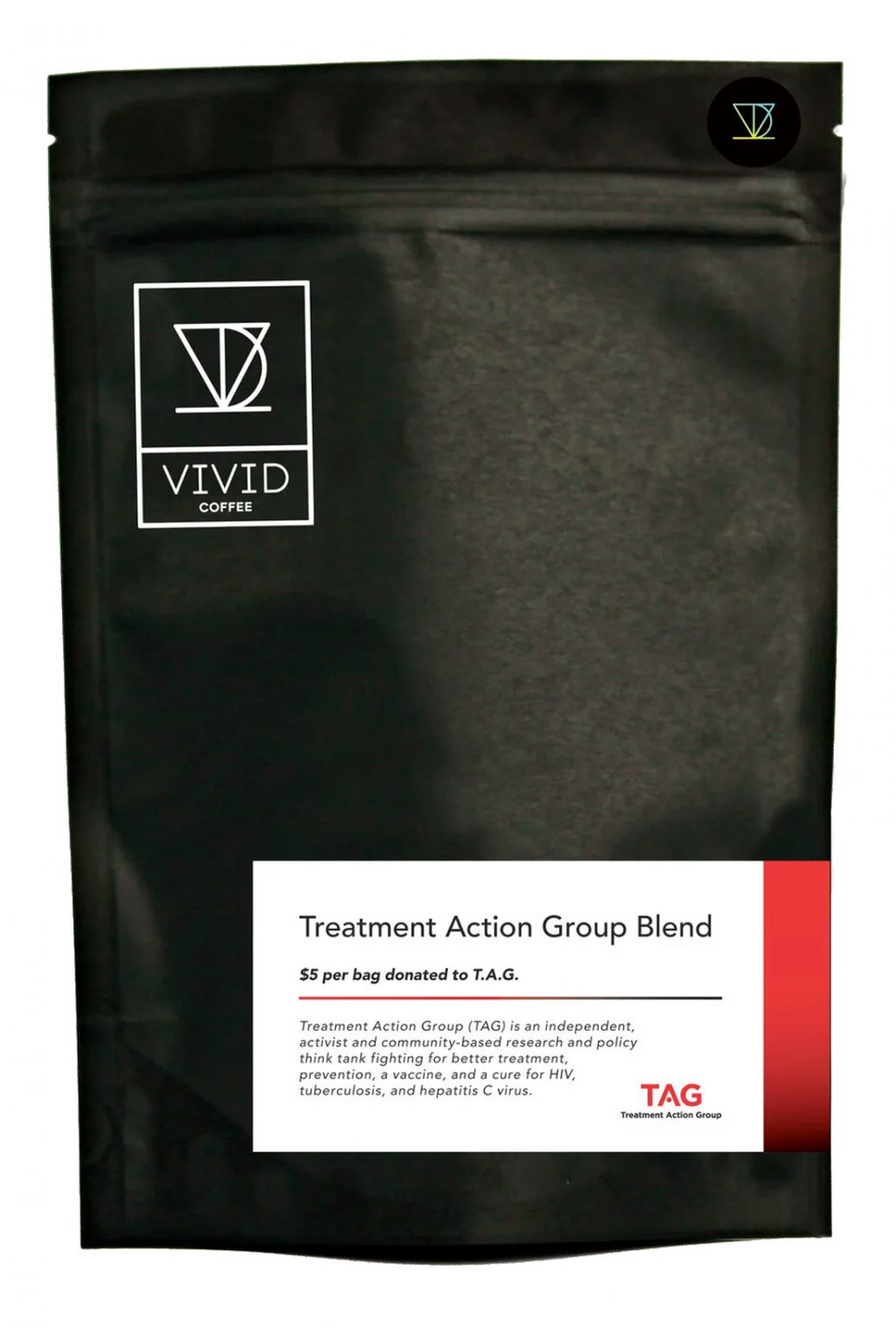 Vivid Coffee Partnership – Treatment Action Group